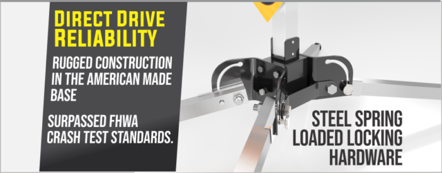 Apex Flex Compact Sign Stand Leaf Spring